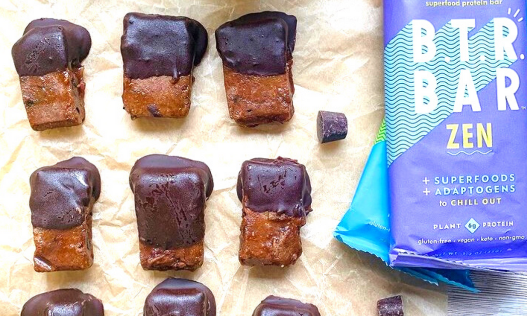 Caramel Dark Chocolate Bites – B.T.R. Bar